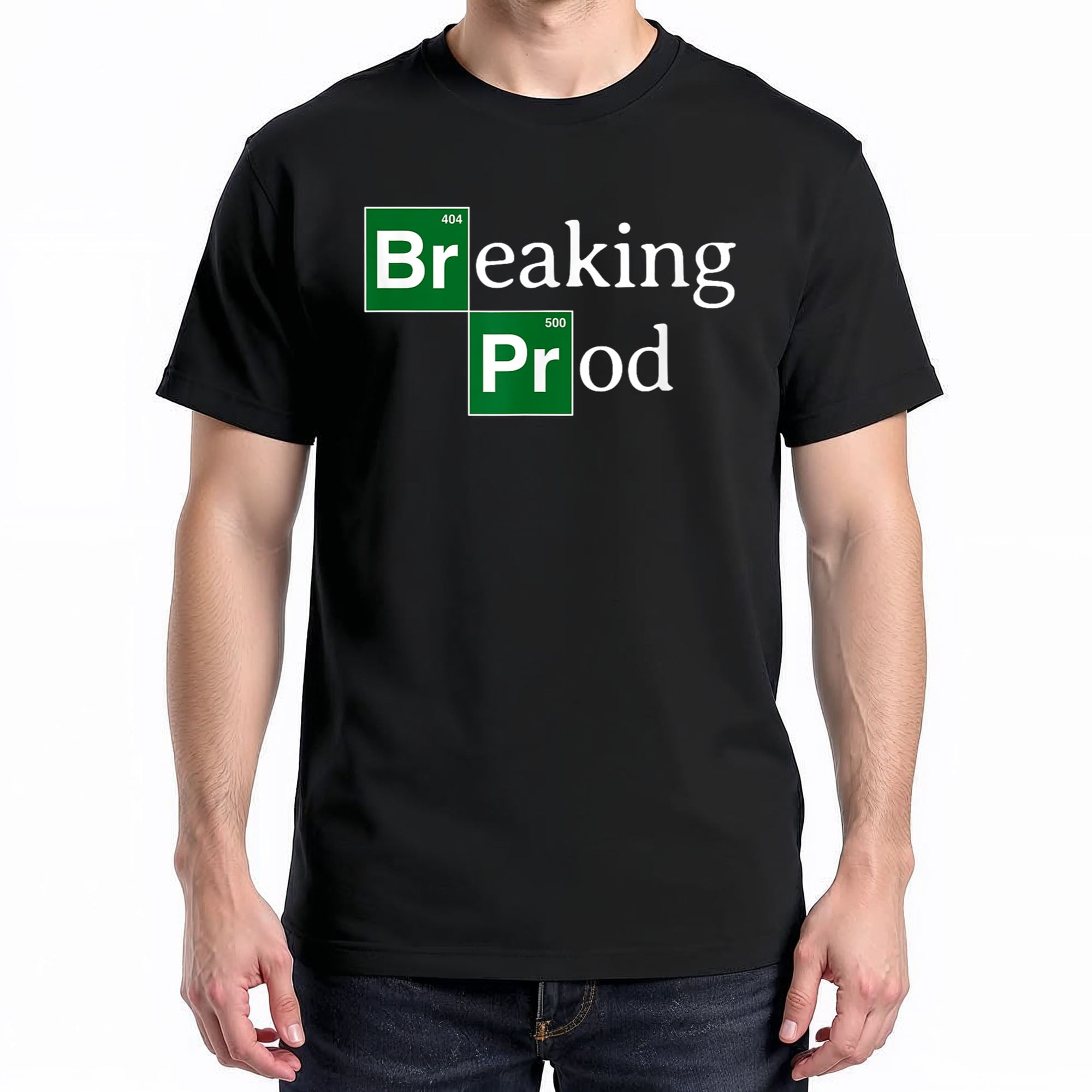 Breaking Prod Dev'S Meme T-Shirt – Tech Humor Theme – Developer's Gift for Coders - Walmart.com