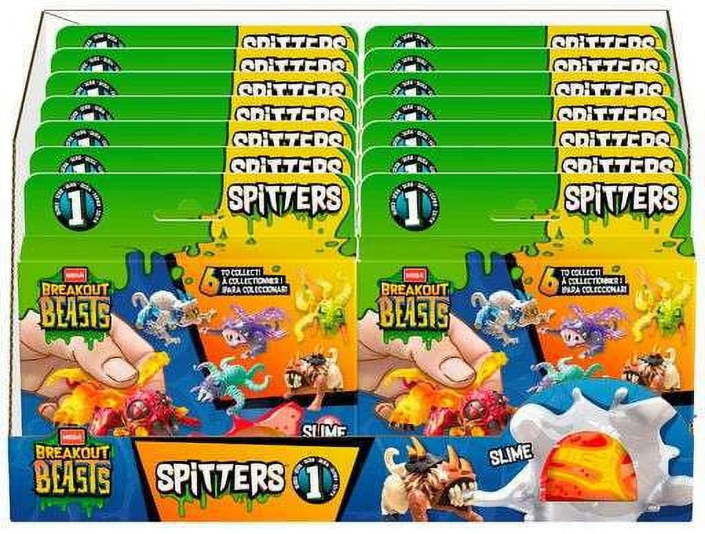 Breakout Beasts Egg Spitters Series 1 Mystery Box (16 Packs) - Walmart.com