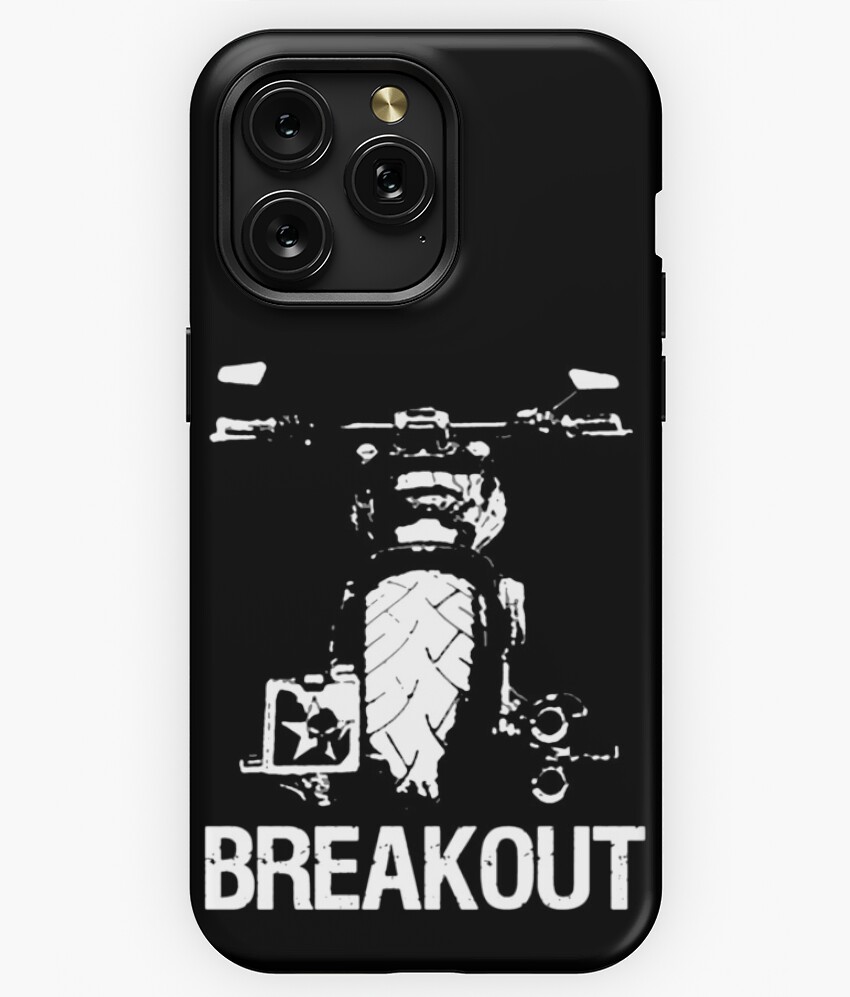 Breakout Vintage Motorcycle Chopper G2651 Phone Case for iPhone17 16 15 ...