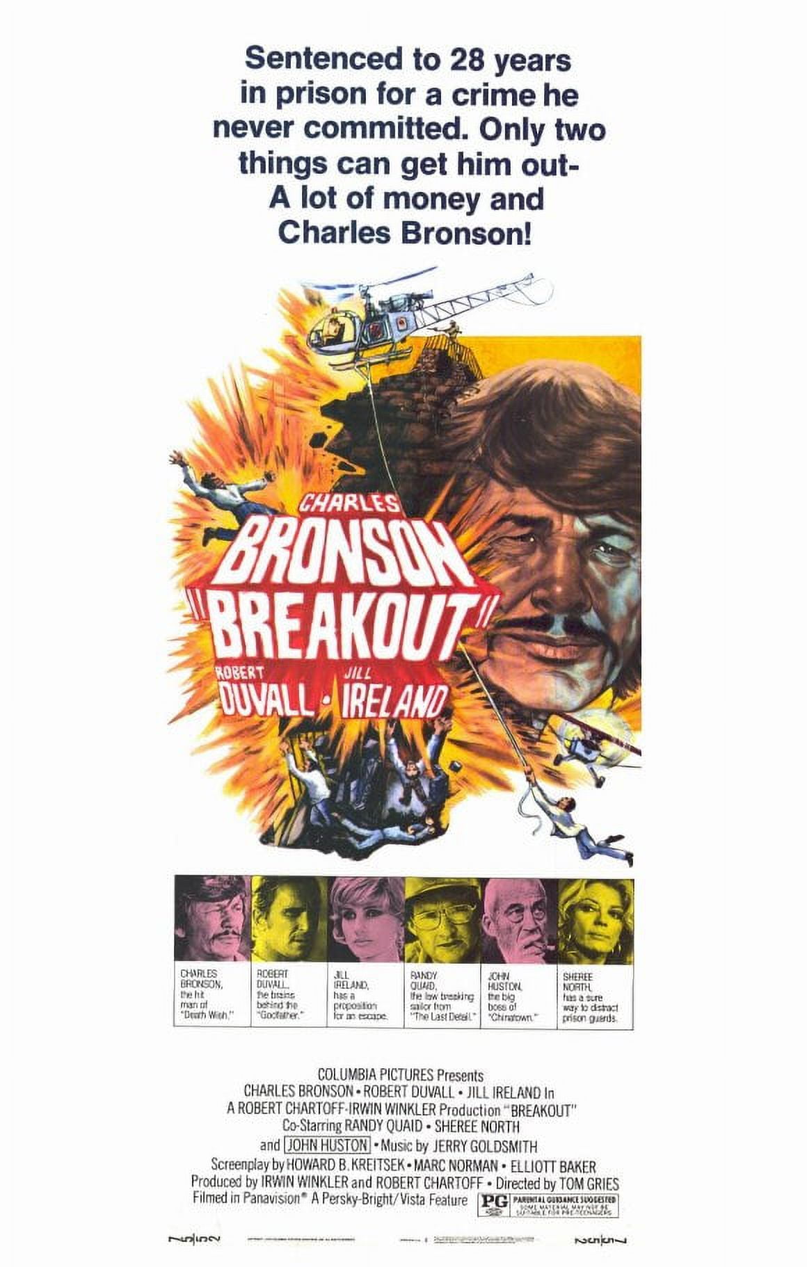 Breakout - movie POSTER (Style B) (11" x 17") (1975) - Walmart.com