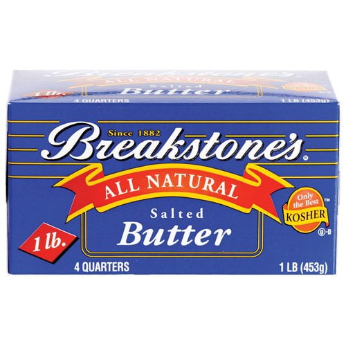 Breakstone's All Natural Salted Butter, 16 oz - Walmart.com