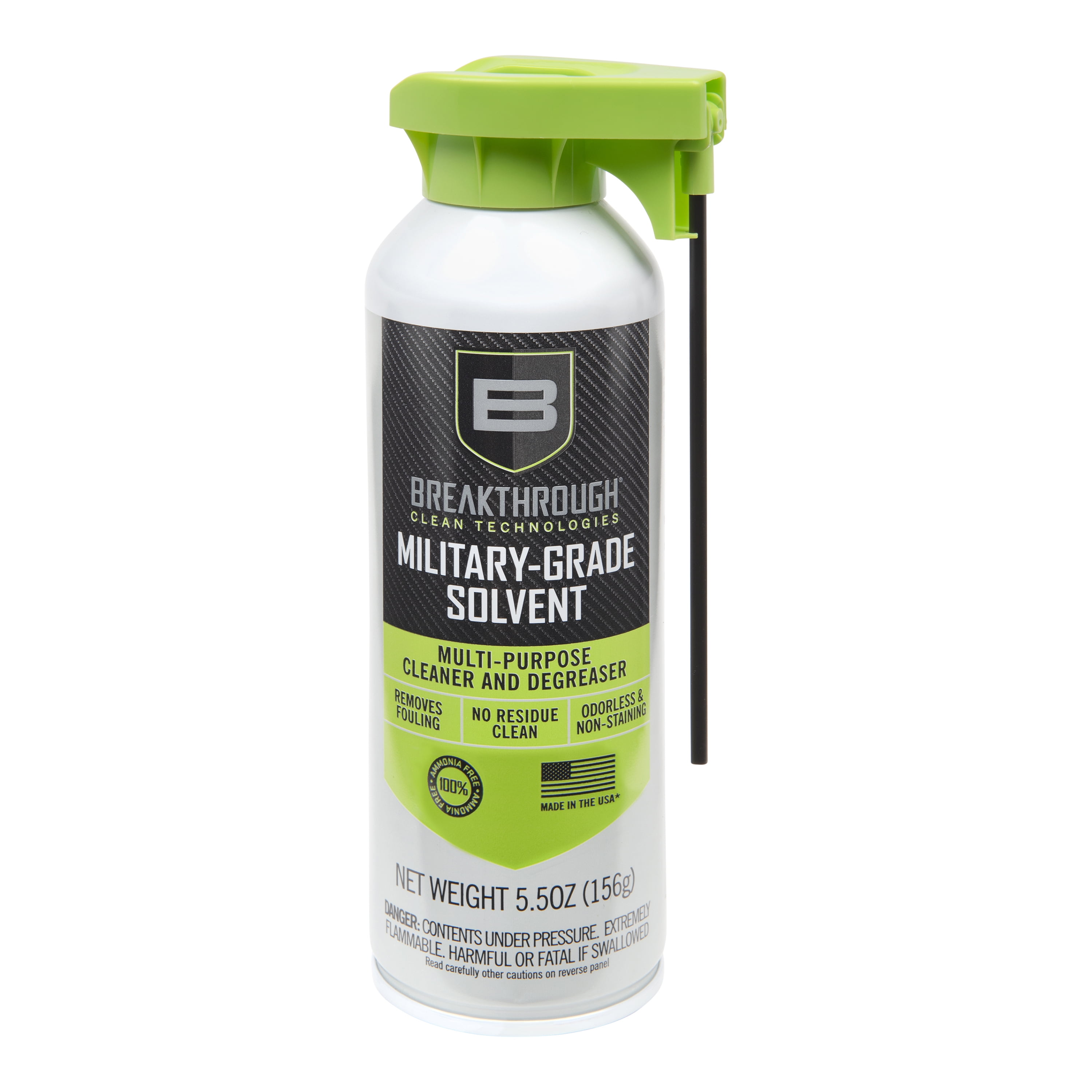 Breakthrough Clean Technologies® Aerosol Military-Grade Solvent, 5.5oz ...