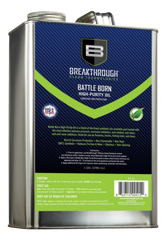 Breakthrough Clean Technologies® Battle Born High-Purity Oil, 1-Gallon ...