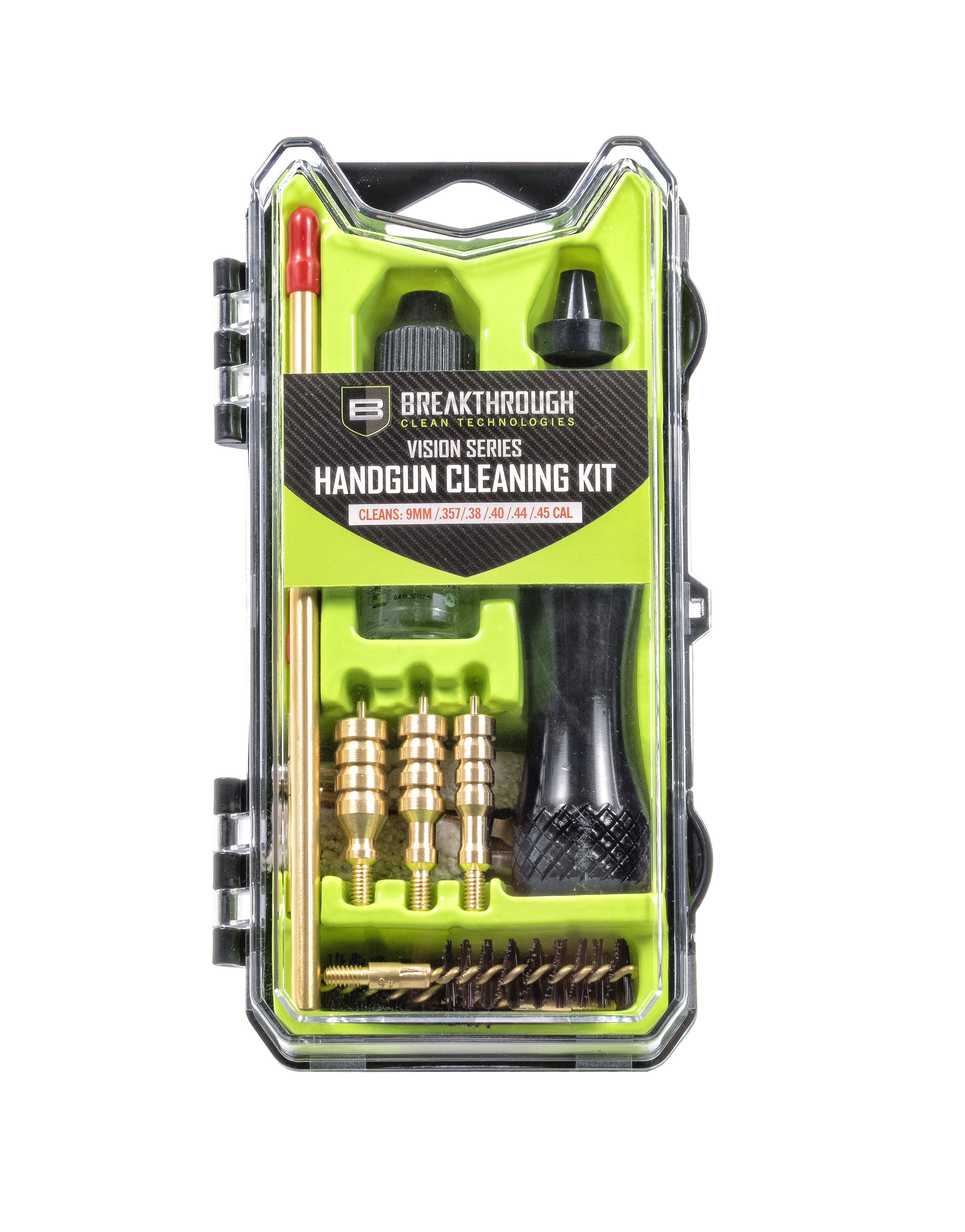 Breakthrough Clean Vision Handgun Gun Cleaning Kit, .357 to .45 ACP ...