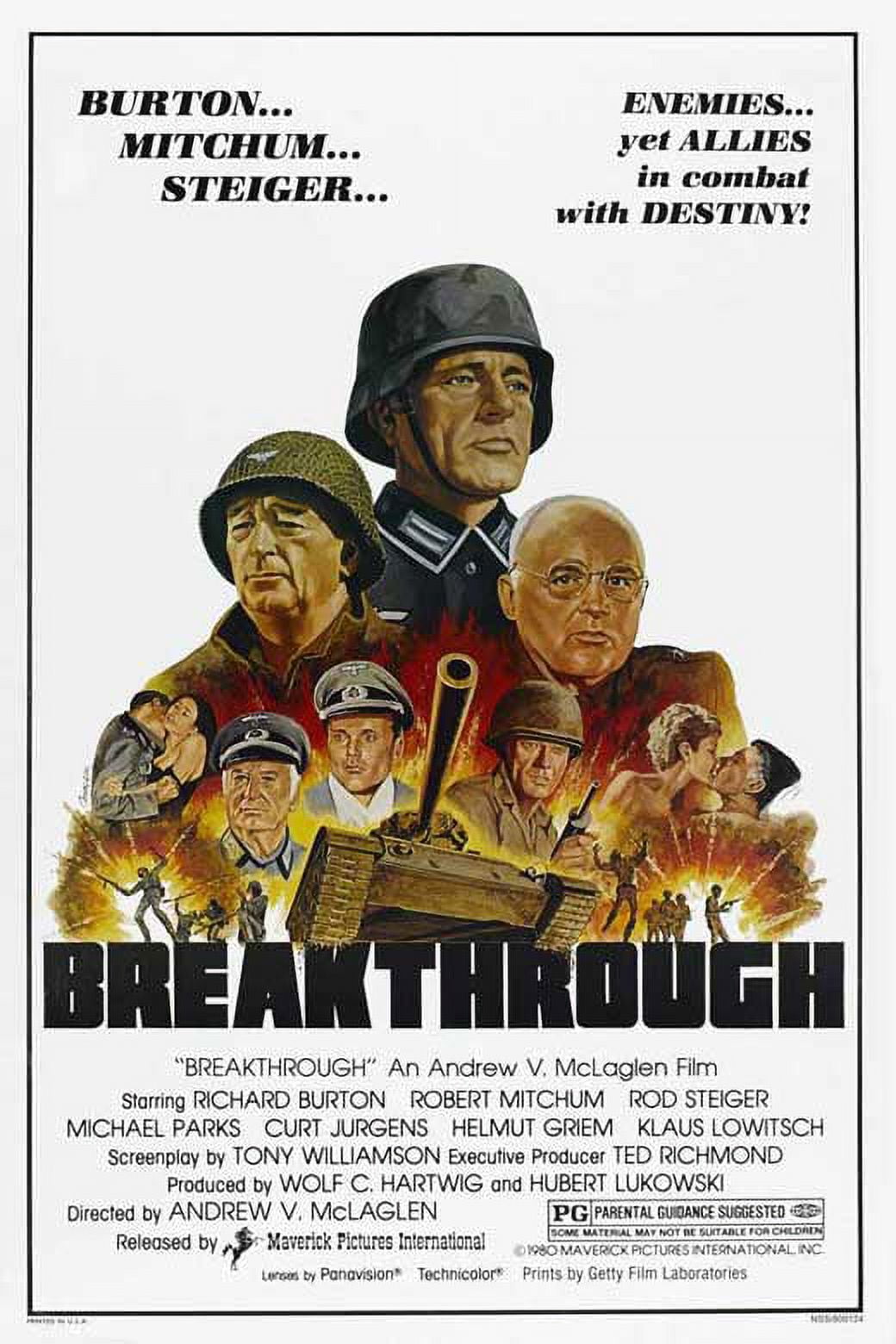 Breakthrough - movie POSTER (Style A) (27" x 40") (1979) - Walmart.com