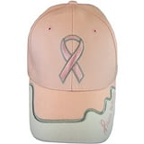 Breast Cancer Awareness BCA Pink Ribbon Baseball Cap (Pink-Hope ...