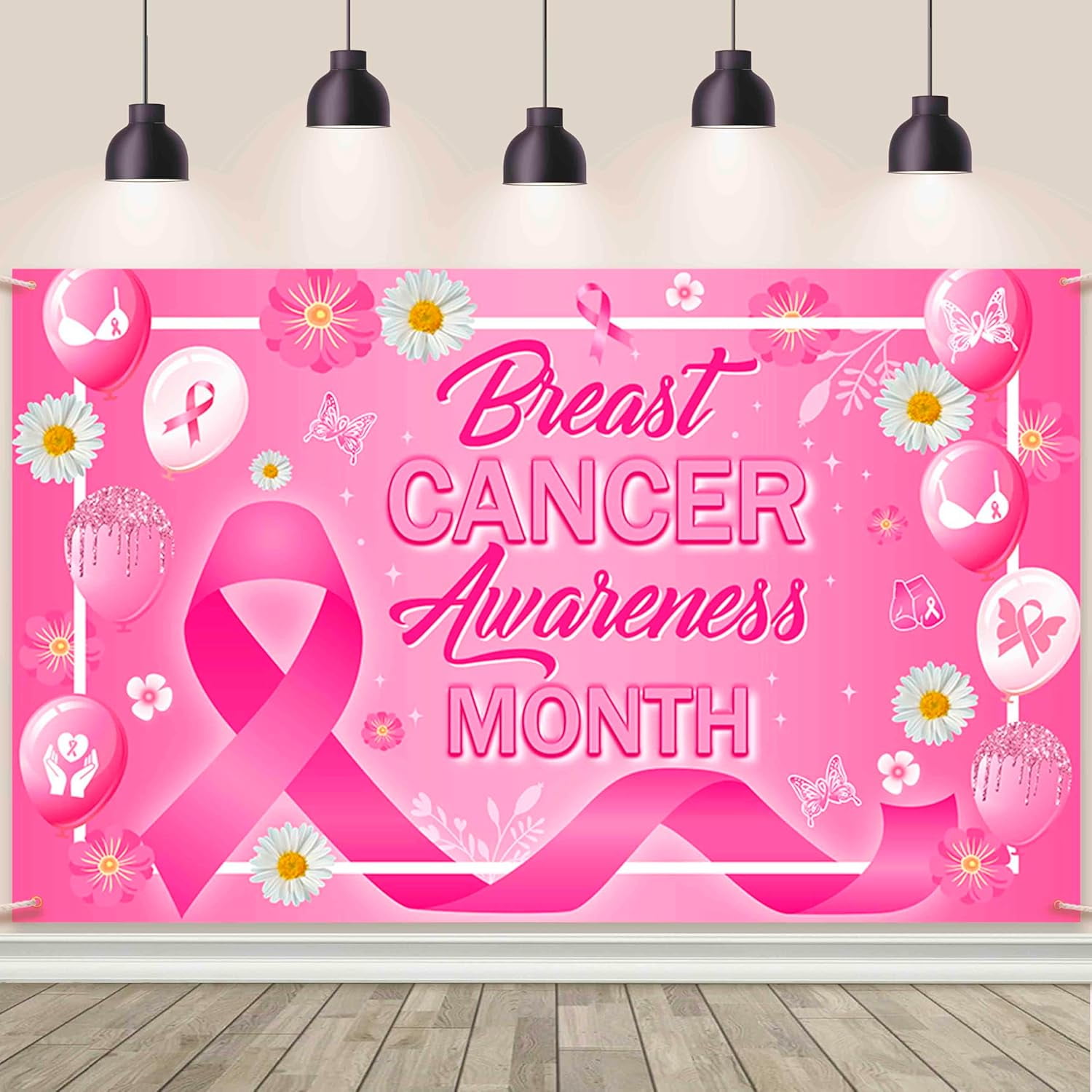 Breast Cancer Awareness Backdrop for Photography Breast Cancer Party ...