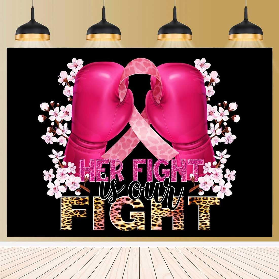 Breast Cancer Awareness Beautiful Backdrop for October Breast Cancer ...