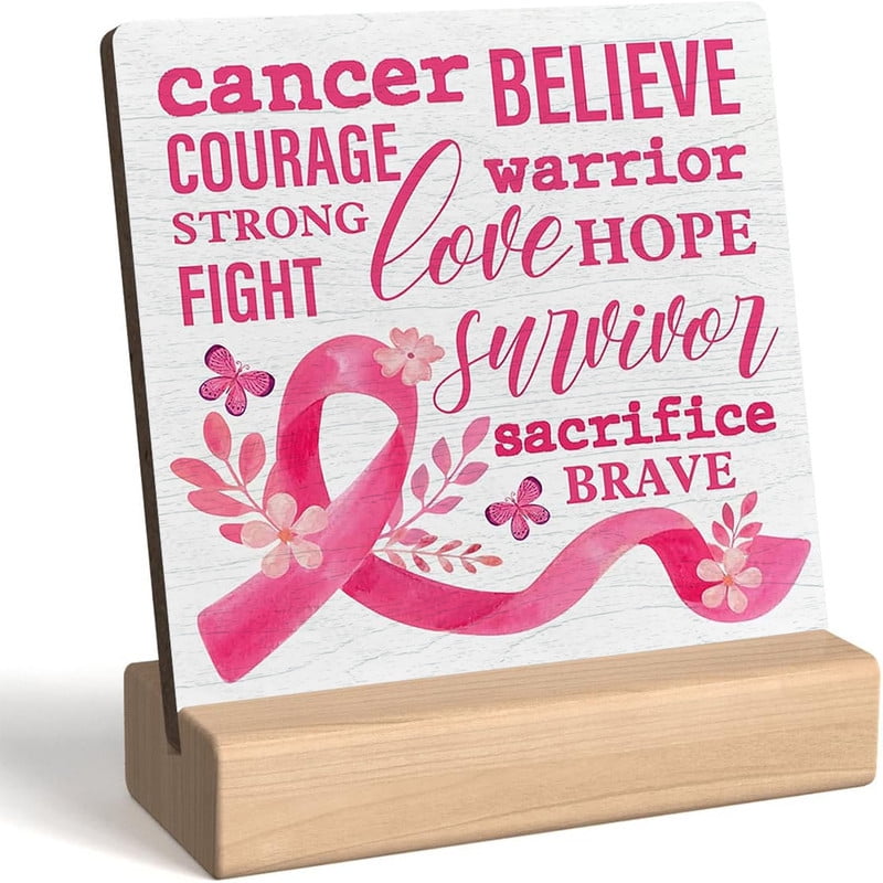 Breast Cancer Awareness Gifts For Women, Breast Cancer Warrior Support ...