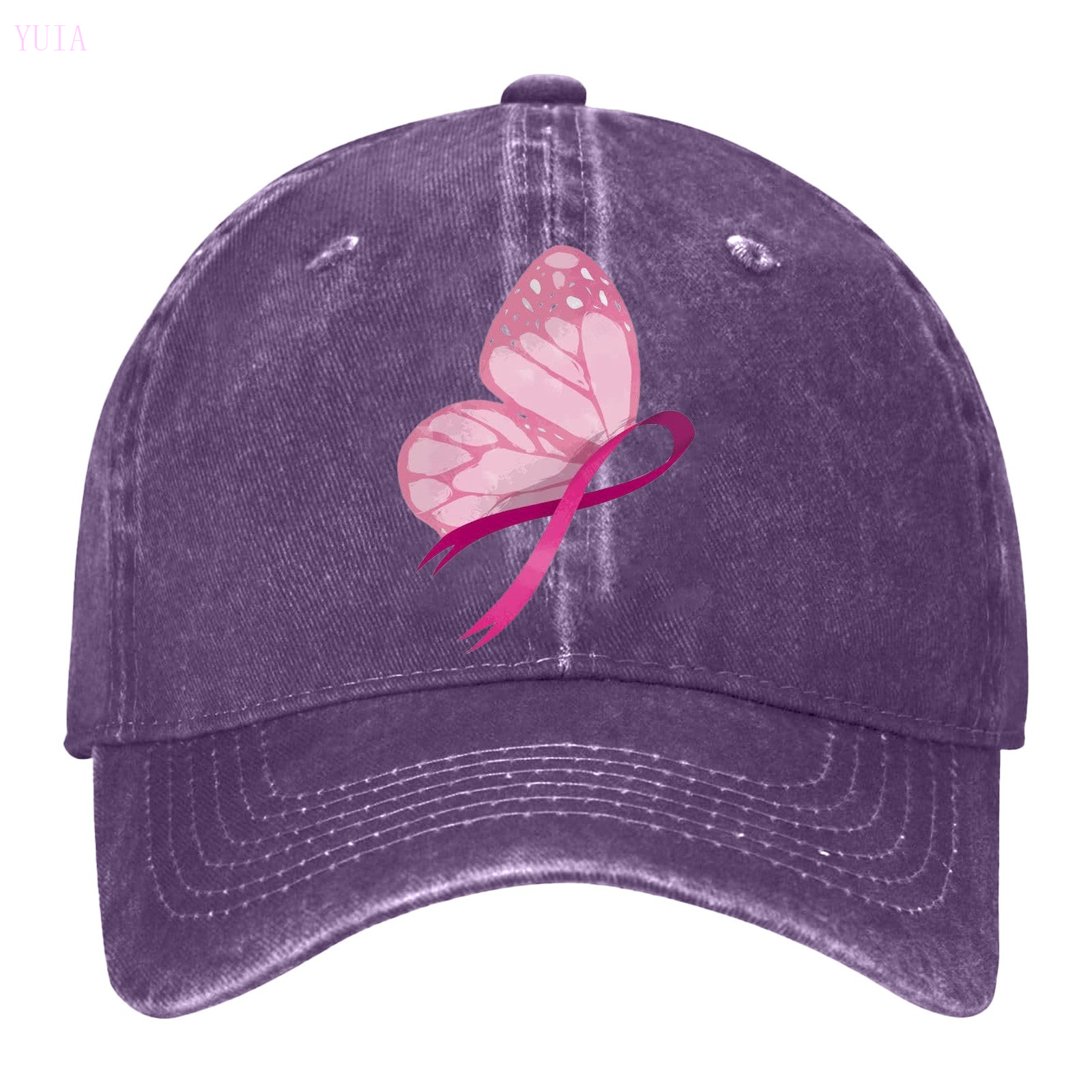 Cancer Awareness Hat for Women Cancer Awareness Accessories Pink Ribbon ...