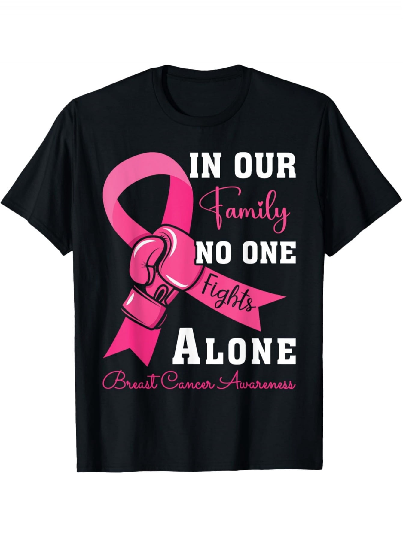 Breast Cancer Awareness Men's T-Shirt- Soft Cotton Blend, Comfortable ...