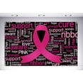 Breast Cancer Awareness Photo Booth Backdrop Pink Ribbon Party ...