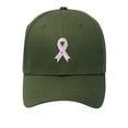 Cancer Awareness Pink Ribbon Printed Baseball Cap Unisex Breathable ...