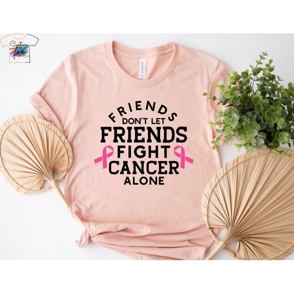 Breast Cancer Awareness Shirt Friends Support Squad Tee - Walmart.com