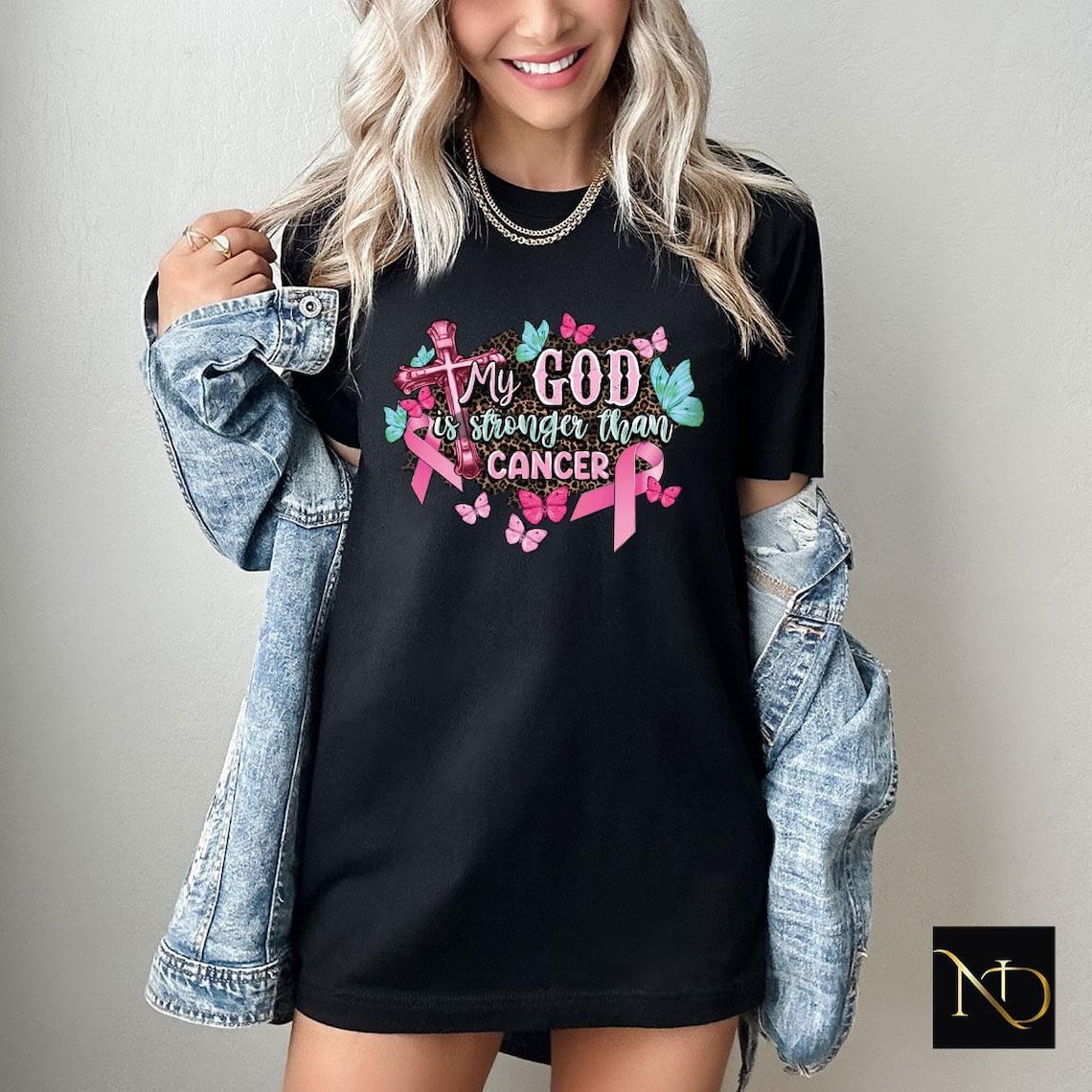 Breast Cancer Awareness Shirts, Faith Cancer T Shirts, Religious T ...