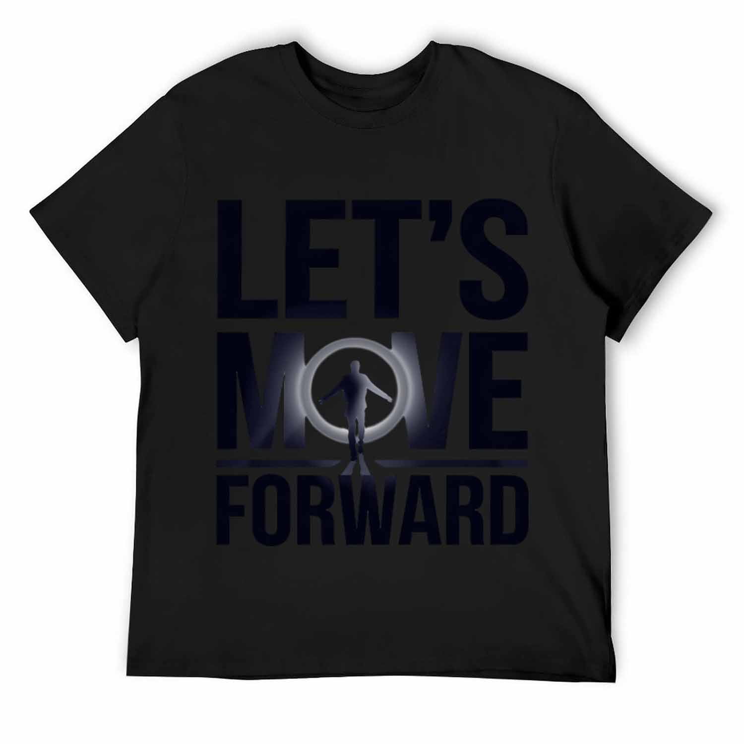 Breast Cancer Awareness Women Let's move forward T-Shirt - Walmart.com