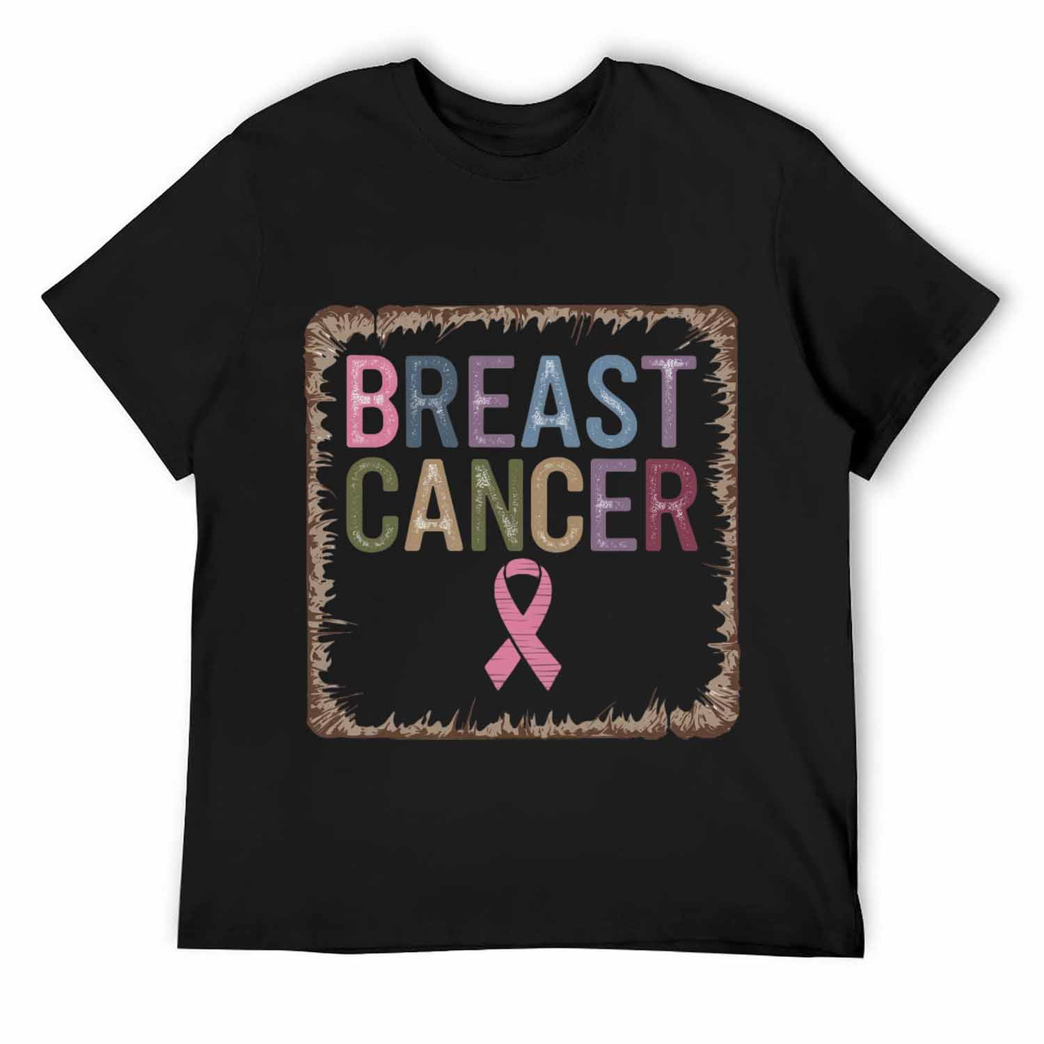 Breast Cancer Baseball Usa Flag American Flag Vintage T-Shirt - Walmart.com