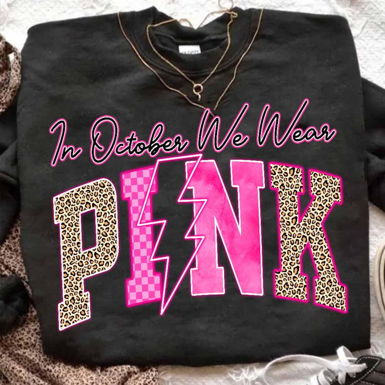 Breast Cancer Bundle, She is a Fighter , In October We Wear Pink ...