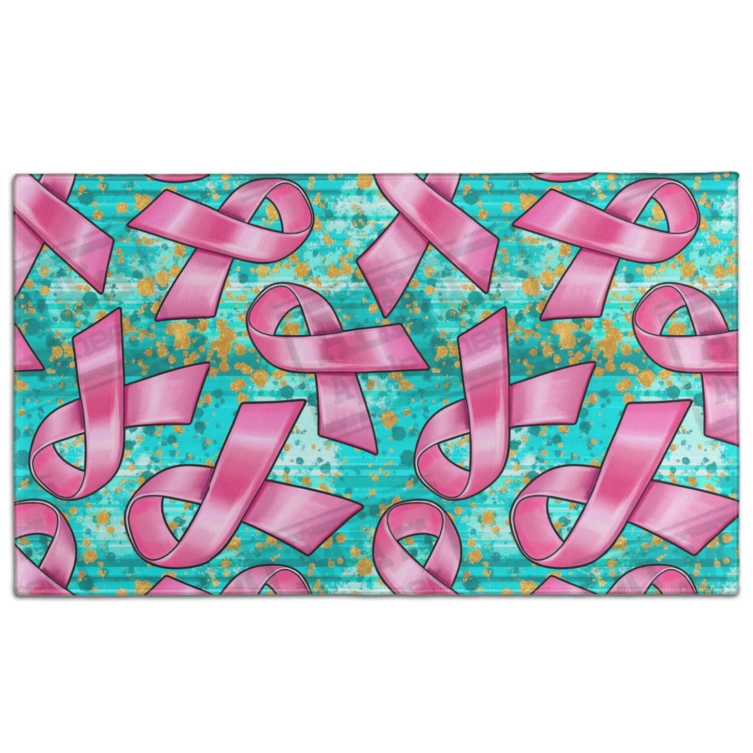 Breast Cancer Door Rugs,Washable Non Slip Door Mats Indoor,Decorative ...