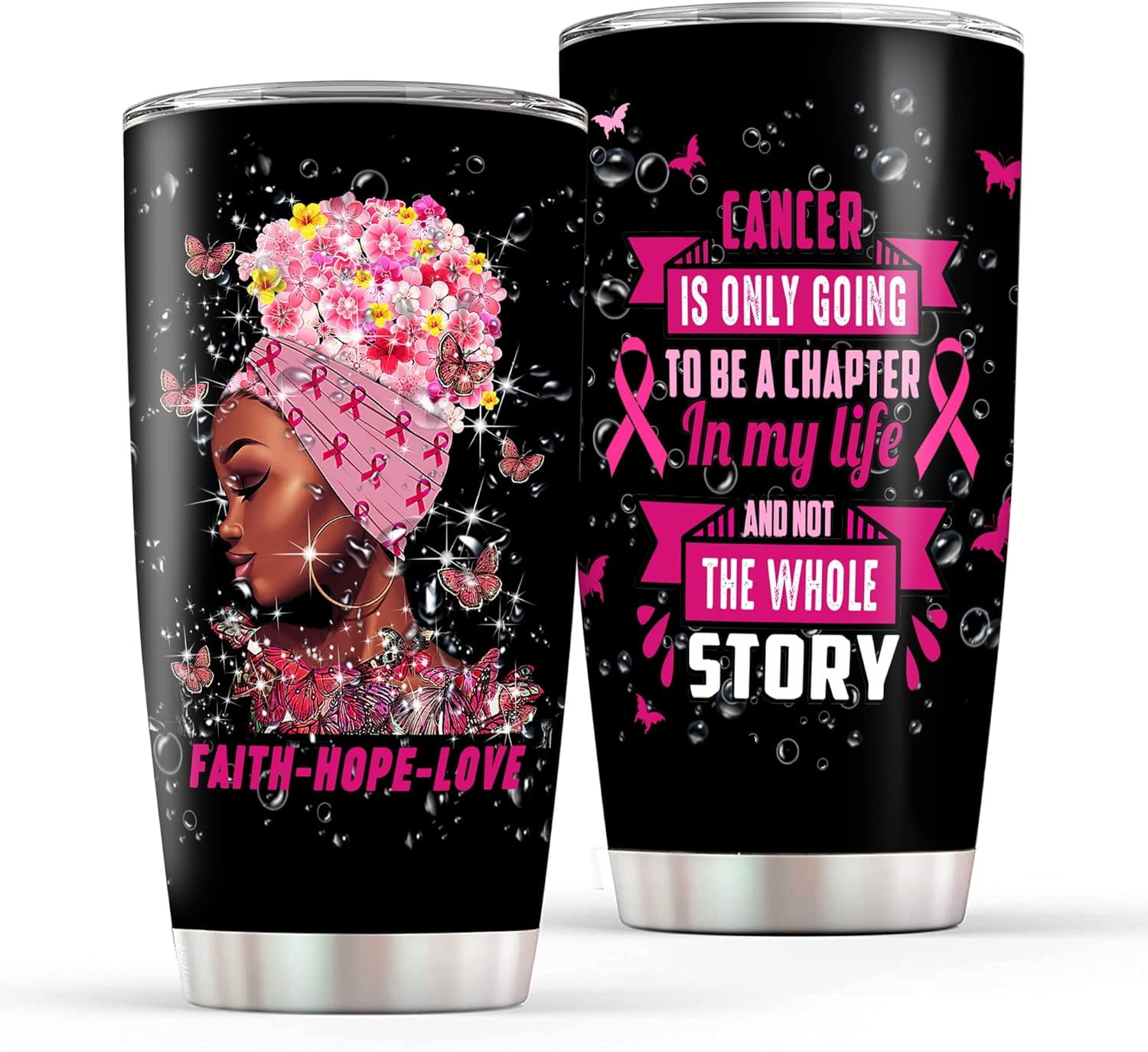 Breast Cancer Gift For Women, Breast Cancer Tumbler, Breast Cancer ...