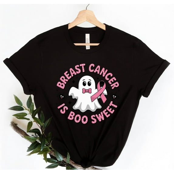 Breast Cancer Is Boo Sweet Sweatshirt, Pink Ribbon Shirt, Ghost ...