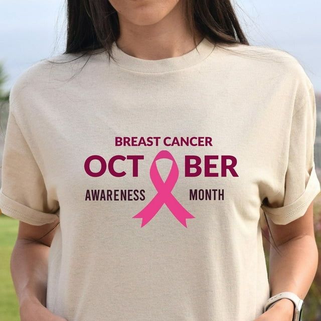 Breast Cancer October Awareness Month Shirt, Cancer Awareness Shirt ...