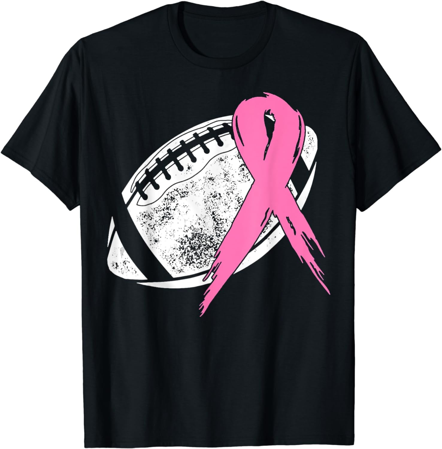 Breast Cancer Pink Ribbon Football Awareness Costume T-Shirt - Walmart.com