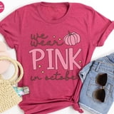 Breast Cancer Pumpkin Graphics Shirt Cancer Shirt Breast Cancer Month ...