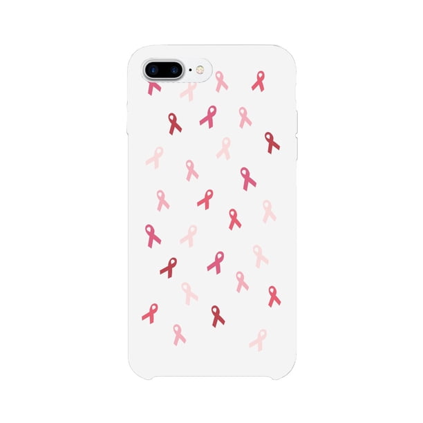 Breast Cancer Ribbon Pattern White Phone Case - Walmart Business Supplies
