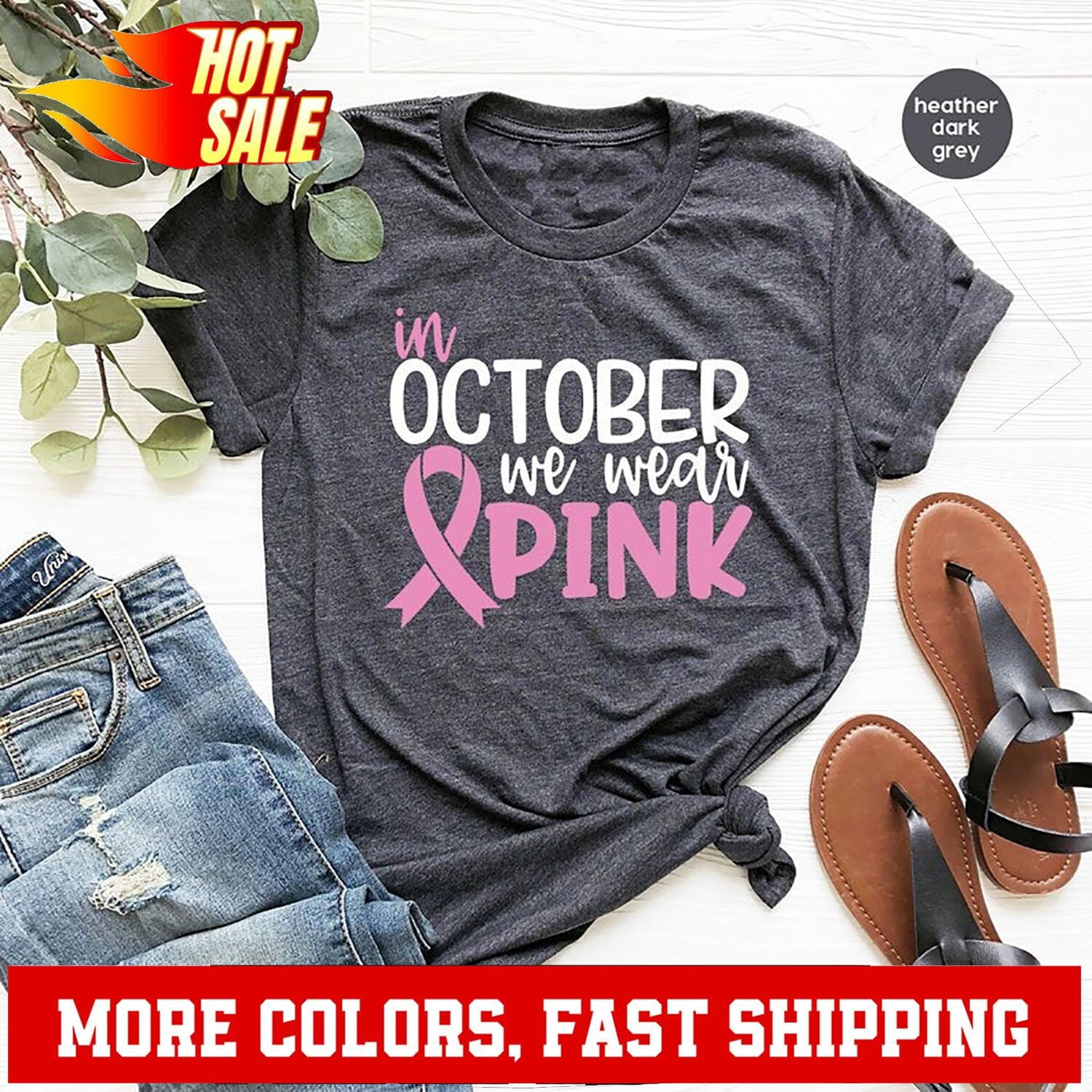 Breast Cancer Shirt Cancer Shirt Cancer Support Shirt Breast Cancer ...