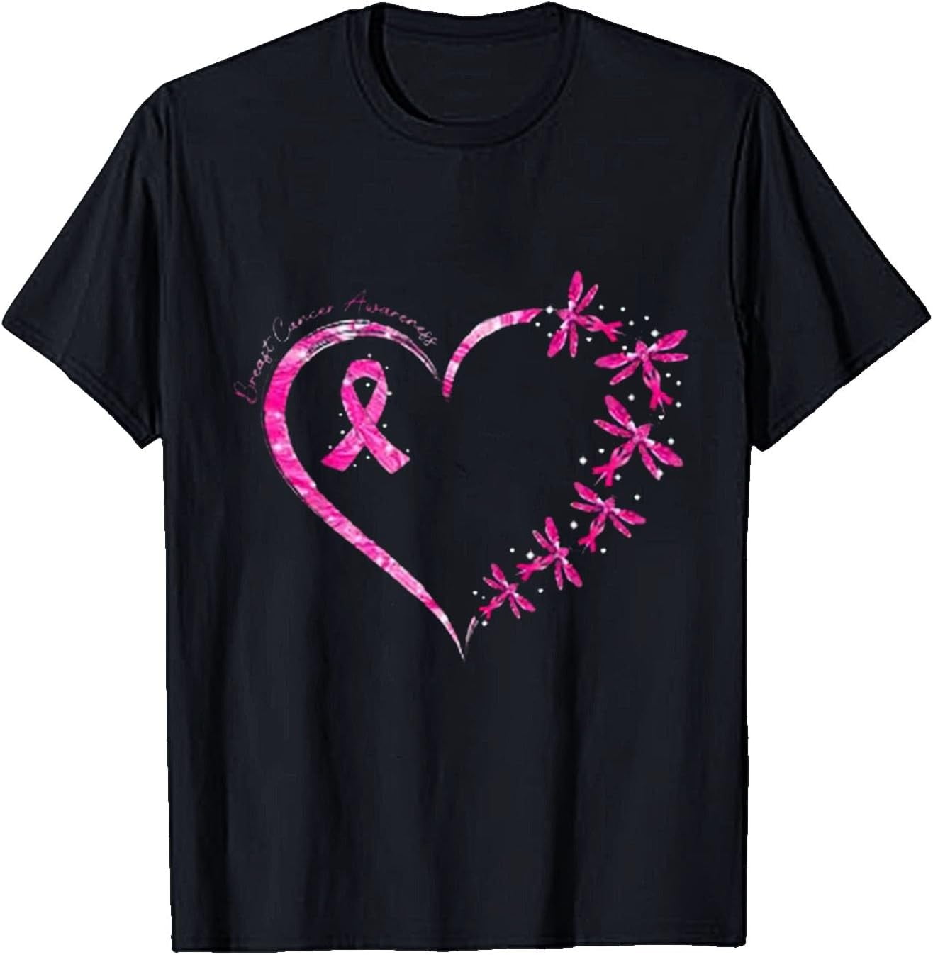 Breast Cancer Shirts for Women,Ribbon with Boxing Gloves Printed ...