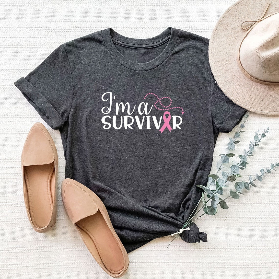 Breast Cancer Survivor Shirt, Cancer Awareness Shirt, Breast Cancer ...