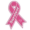 Breast Cancer Survivor Support Ribbon Embroidered Patch Iron/Sew-On ...