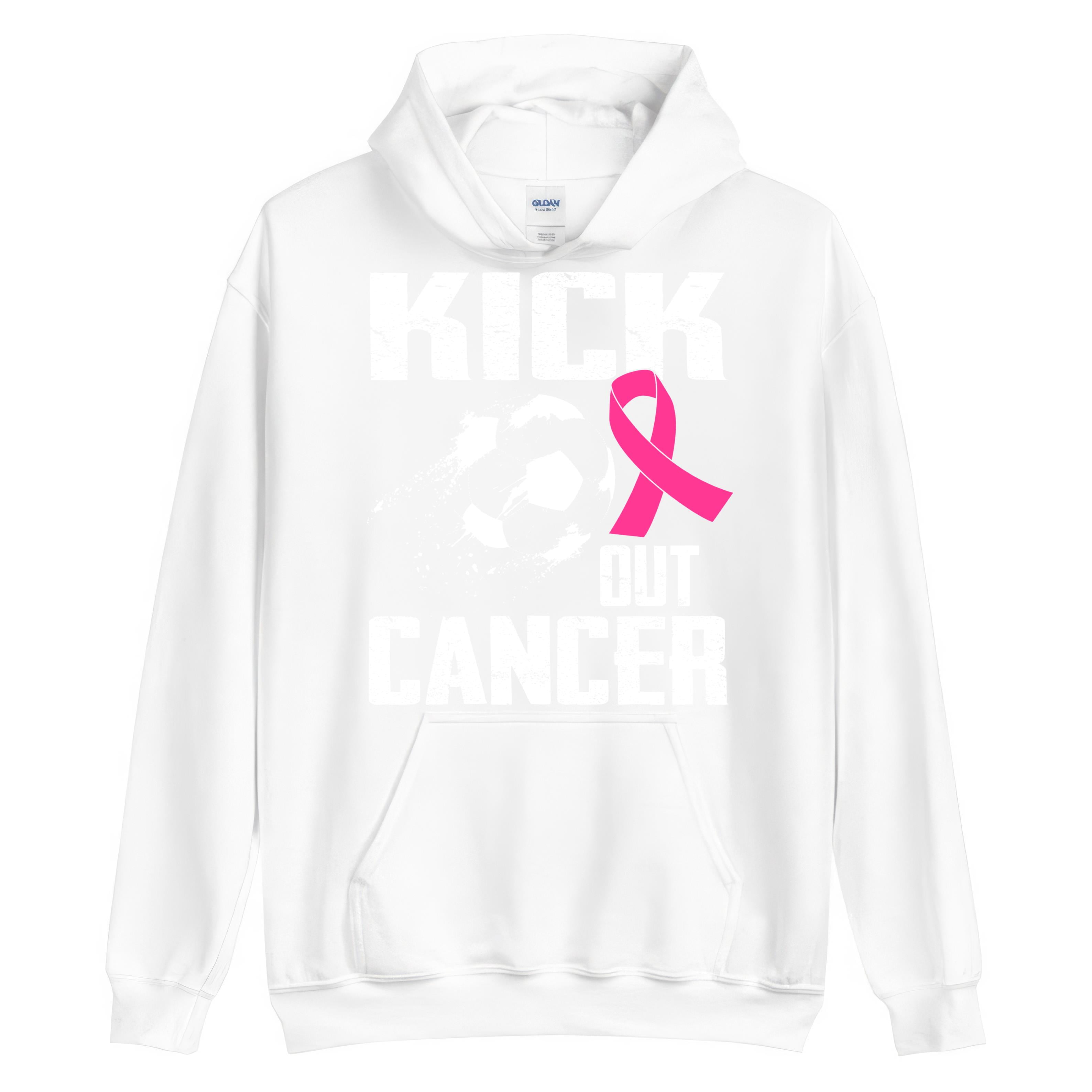 Breast Cancer Survivors Kick Out Cancer Soccer Ball Support Shirt Gift ...