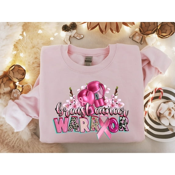 Breast Cancer Warrior Shirt, Breast Cancer Warrior Sweatshirt, Pink ...