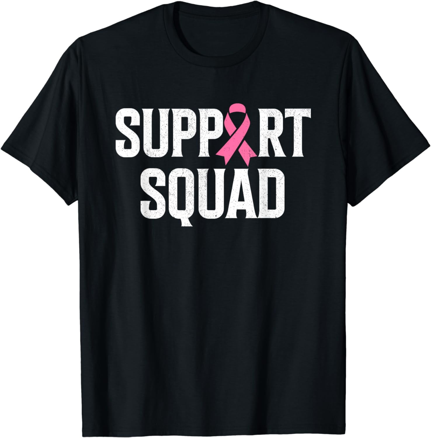Breast Cancer Warrior Support Squad Breast Cancer Awareness T-Shirt ...