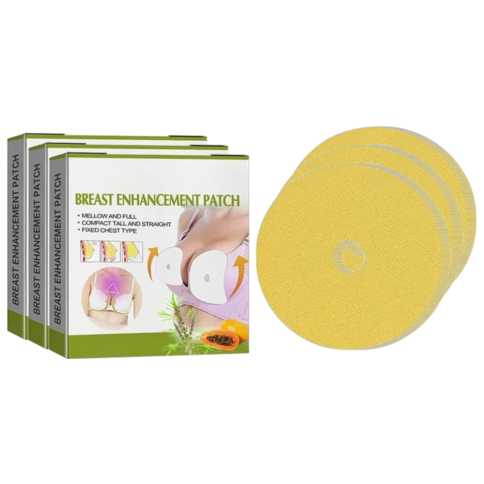 Breast Enhancers Patch Plant Breast Lifting Firming Large Bust Care ...