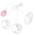 Breast Massage Machine, Waterproof Rechargeable 10 Modes 3 Heads ...