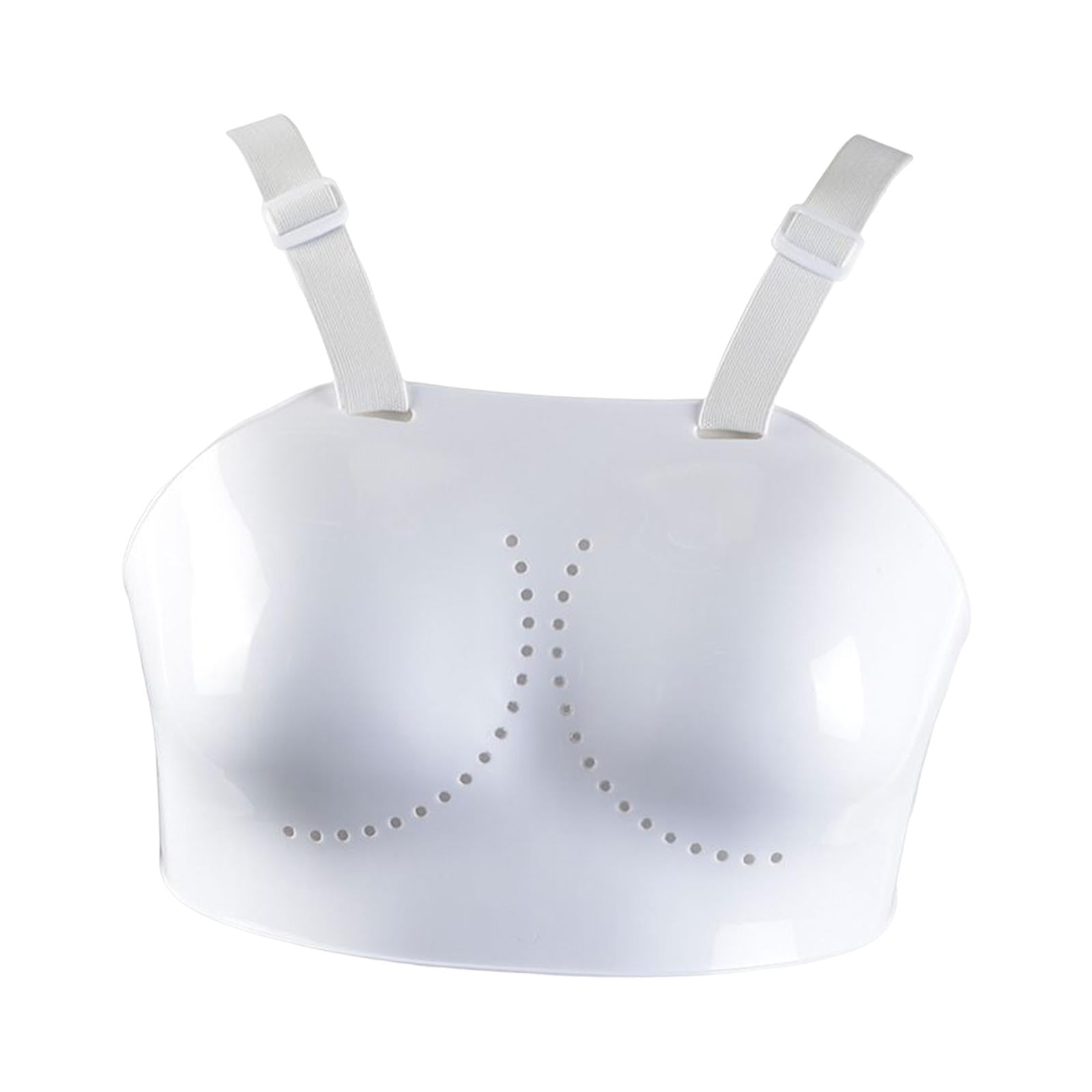 Breast Protector Baseball Adjustable Strap Karate Fencing Sports Chest ...