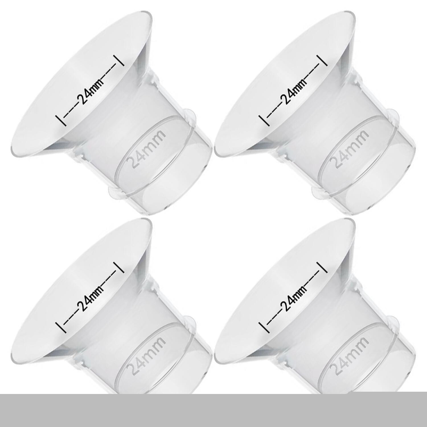 Breast Pump Flange Inserts Sizing Kit Compatible with Breast Pump ...