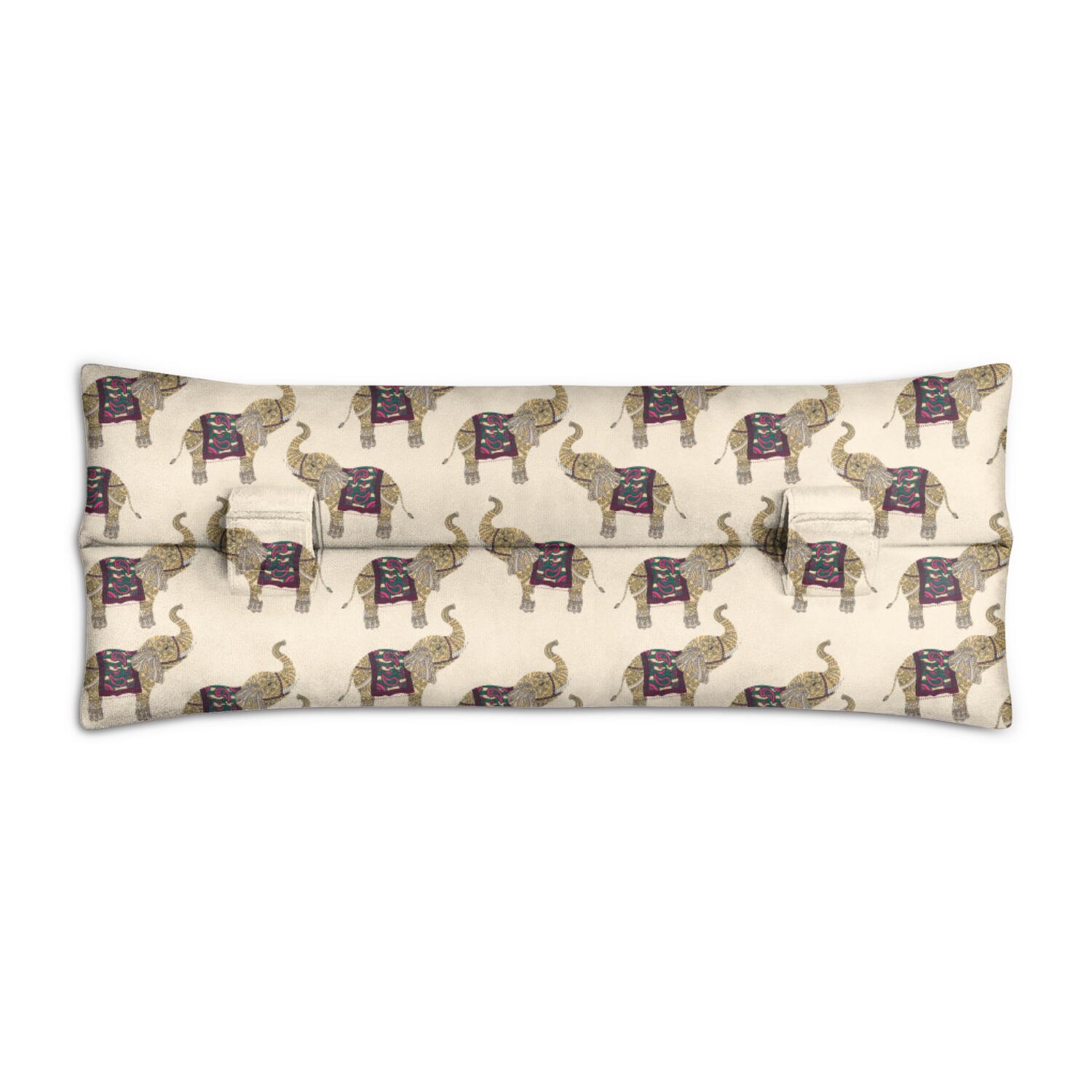 Breast Surgery Recovery Cushion - Tribal Elephant and Ethnic Pattern ...