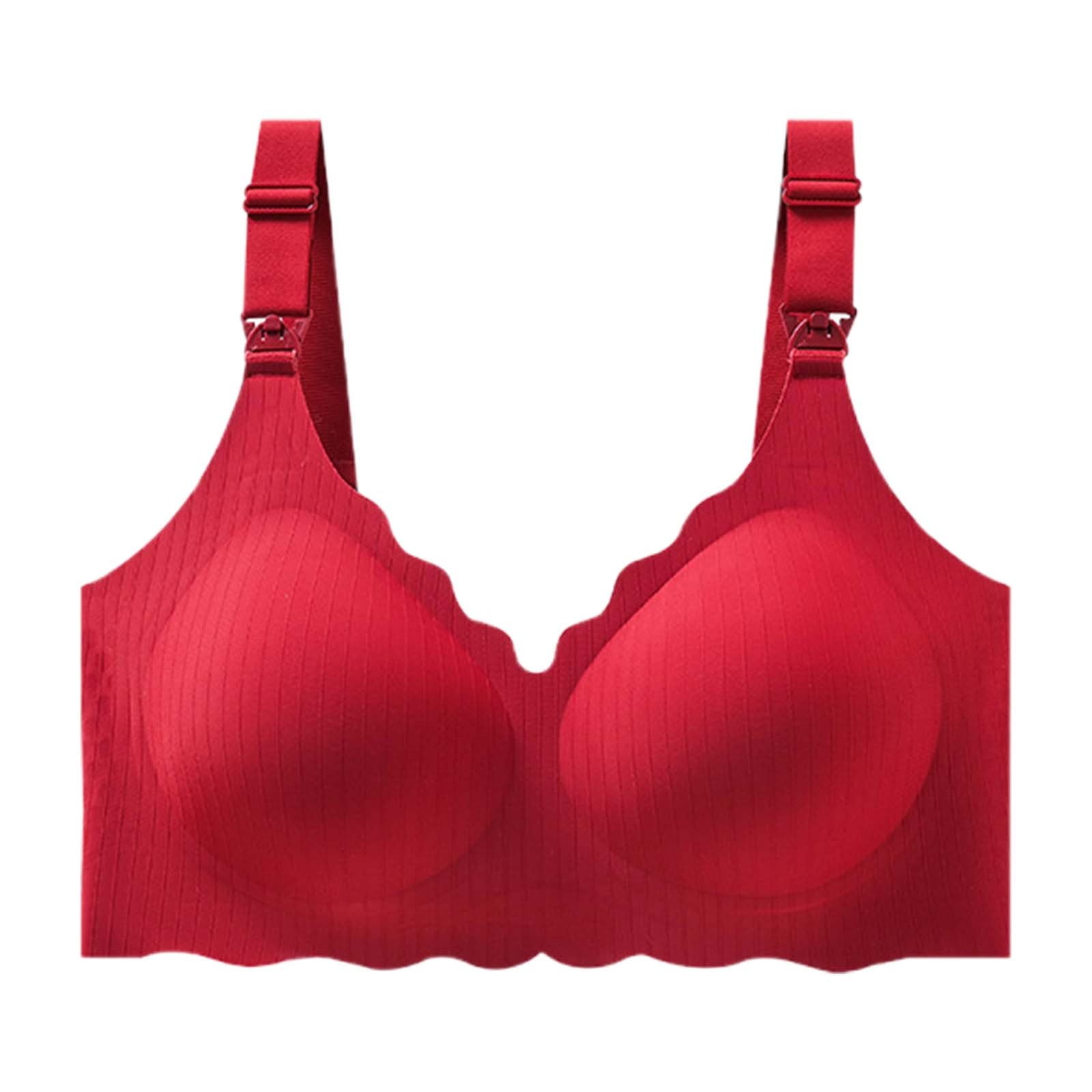 Breastfeeding Bras for Pumping Maternity Long Sleep Shirt Pregnancy ...