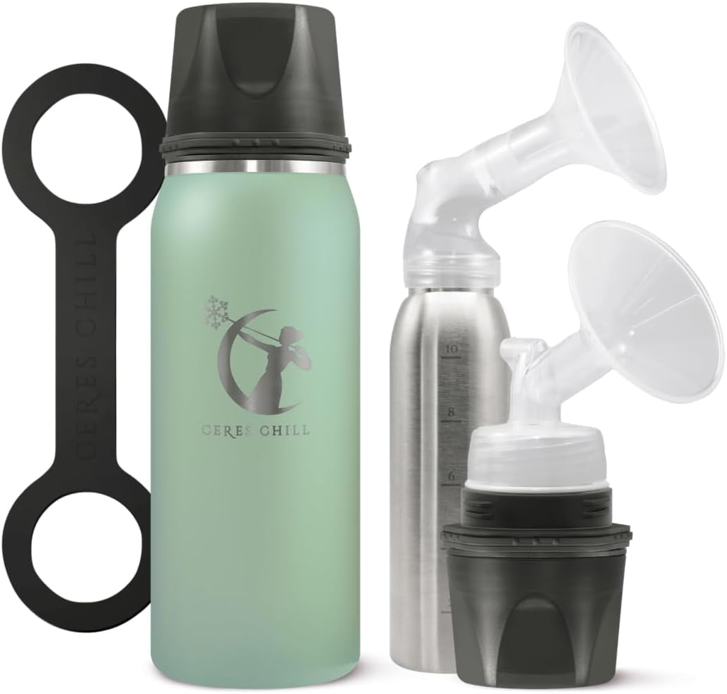 Breastmilk Chiller Reusable Storage Container by CERES CHILL | Keeps ...