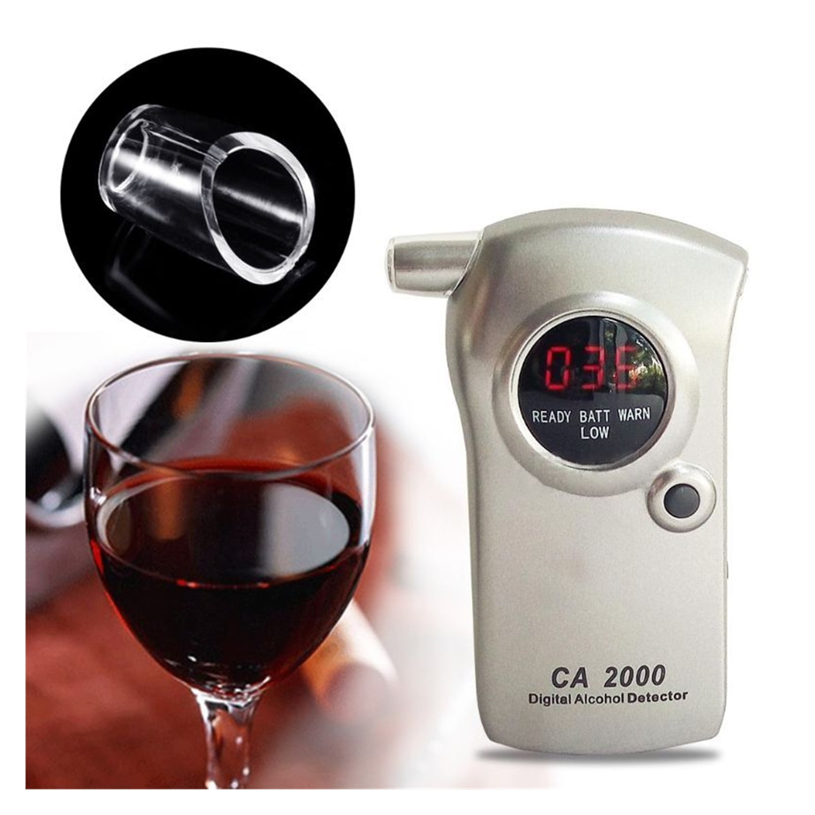 Breath Alcohol Tester Breathalyzer Mouthpieces Blowing Nozzle For ...