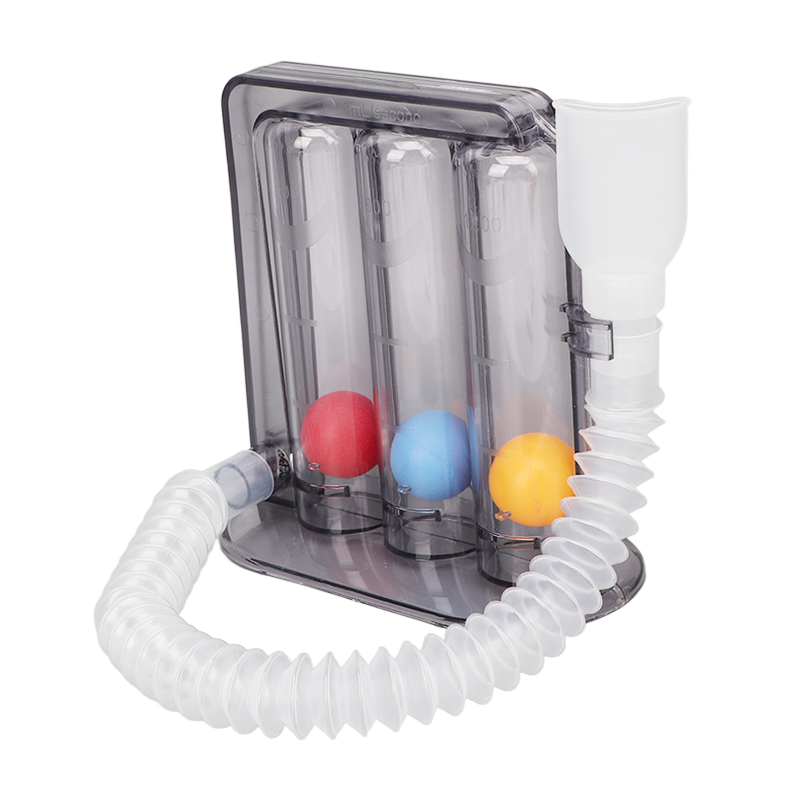 Breathing trainer for breathing exercises - Lung trainer 3 chamber ...
