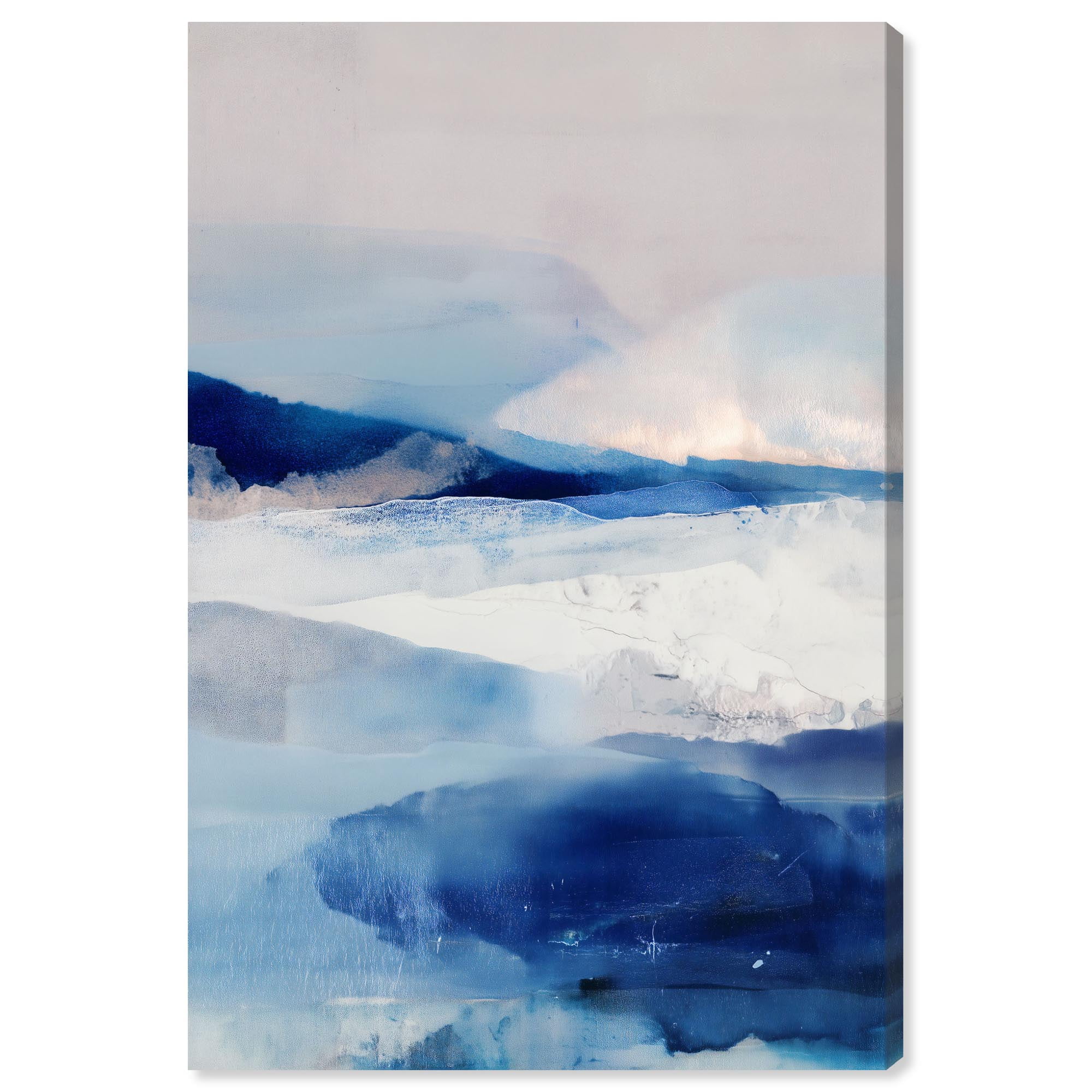 Breath of the Ocean II Canvas Print Blue Wall Decor by Art Remedy ...