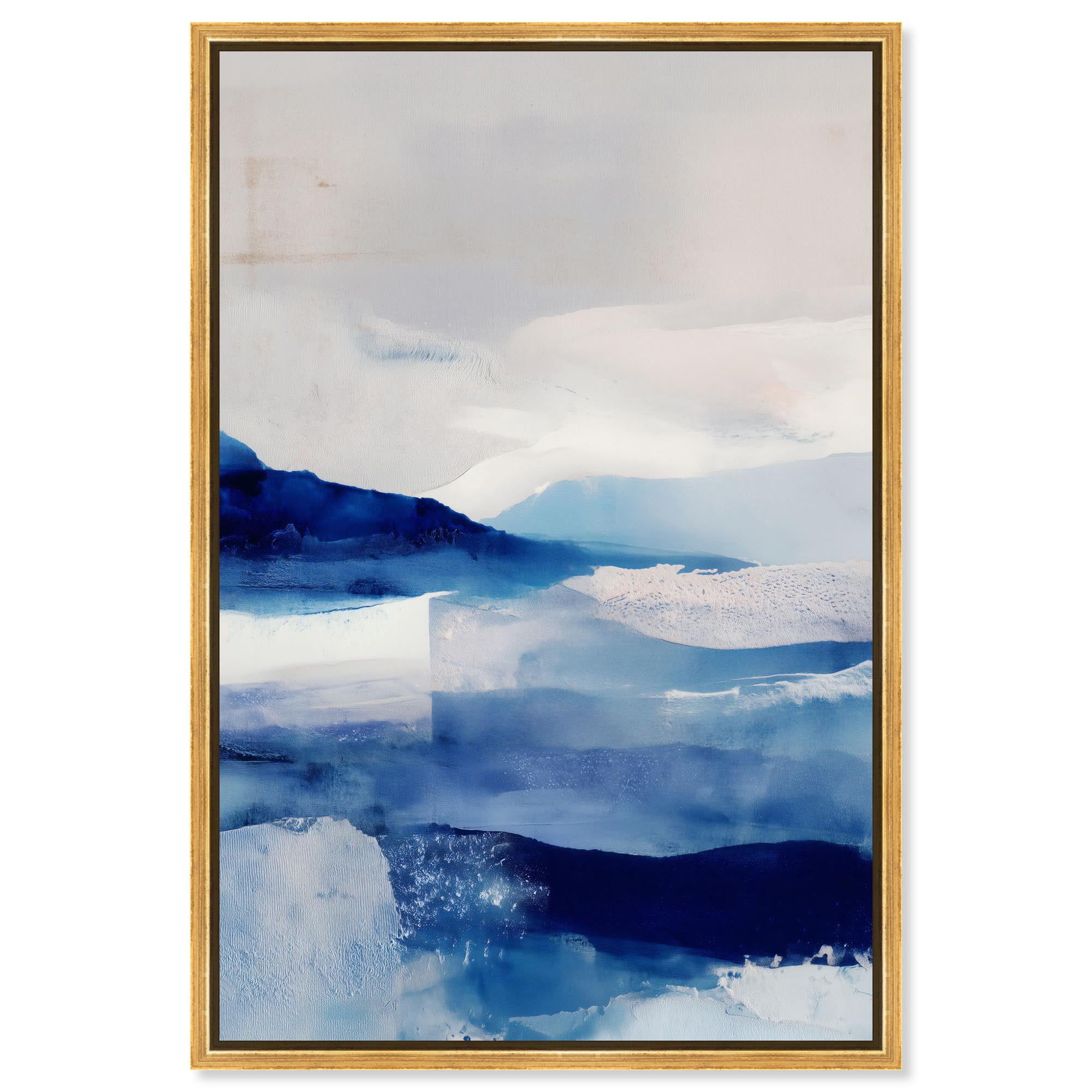 Breath of the Ocean III Canvas Print Blue Wall Decor by Art Remedy ...