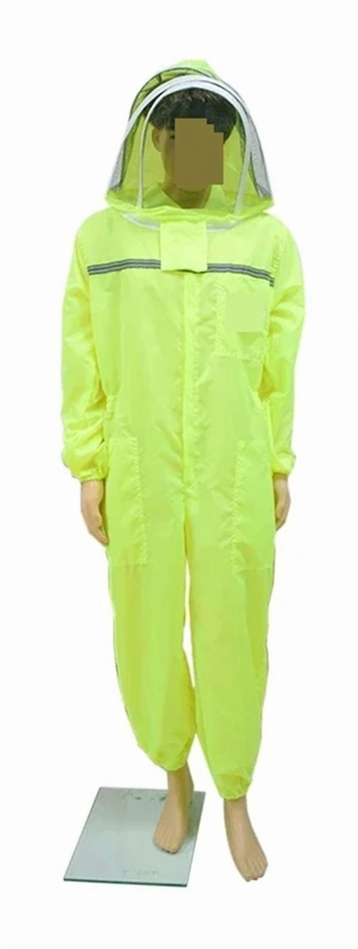 Breathability Beekeeper Suit With Attached Helmet Professional Bee ...