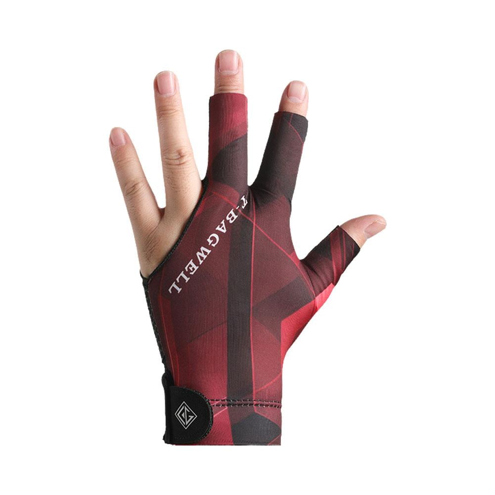 Breathable 3-Finger Snooker and Billiard Glove For the Left Hand Cue ...
