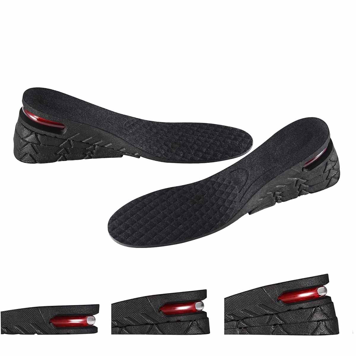 Breathable 3 Layers 2.75 inch Height Increasing Insole Shoe Lift ...